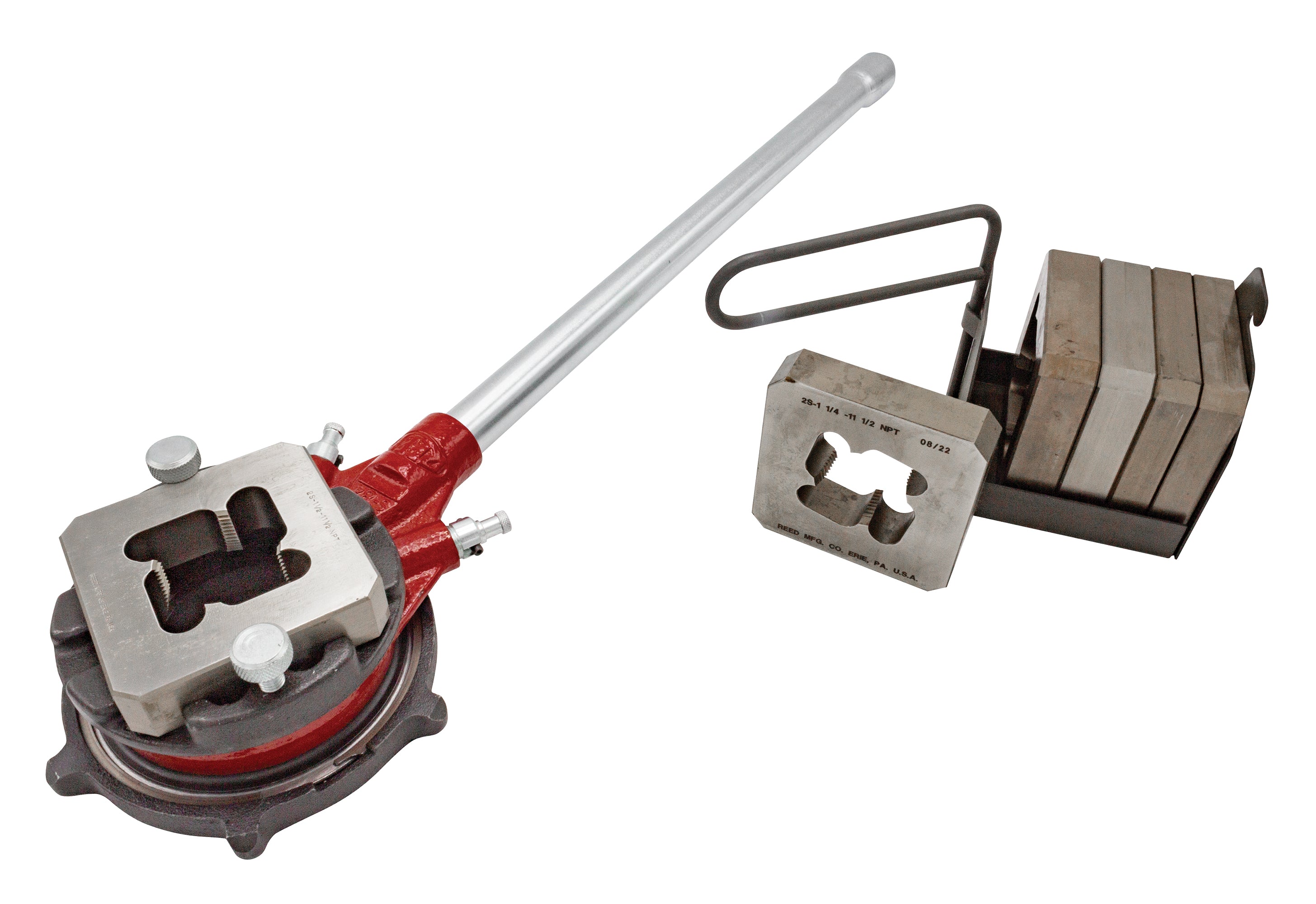 REED SD84-4 Adjustable Guide Threader Set, 1/2 to 2-Inch